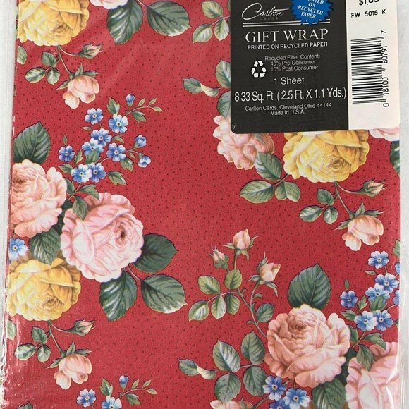 Carlton Cards | Party Supplies | Vintage Carlton Floral All Occasion ...